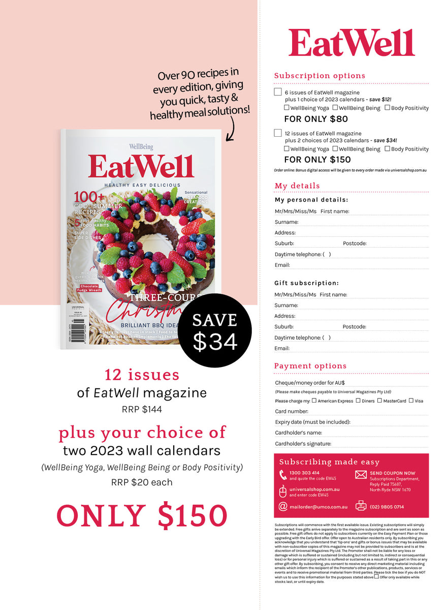 EatWell Magazine Issue #45 – wellbeingshop.com.au